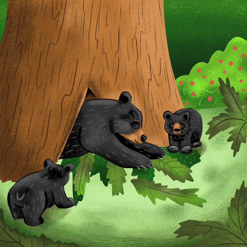 Comic: Did you know bears have nurseries? - Mya Van Woudenberg