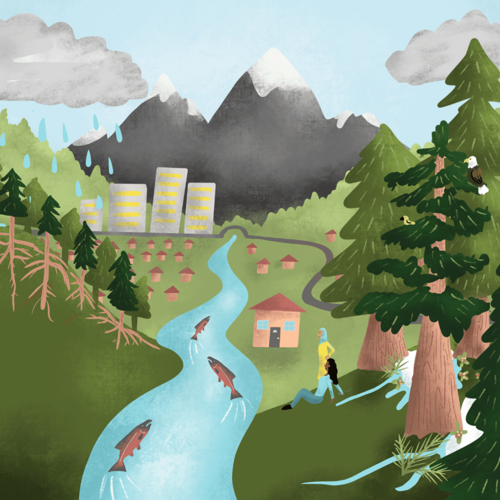 Illustration - Mya Van Woudenberg